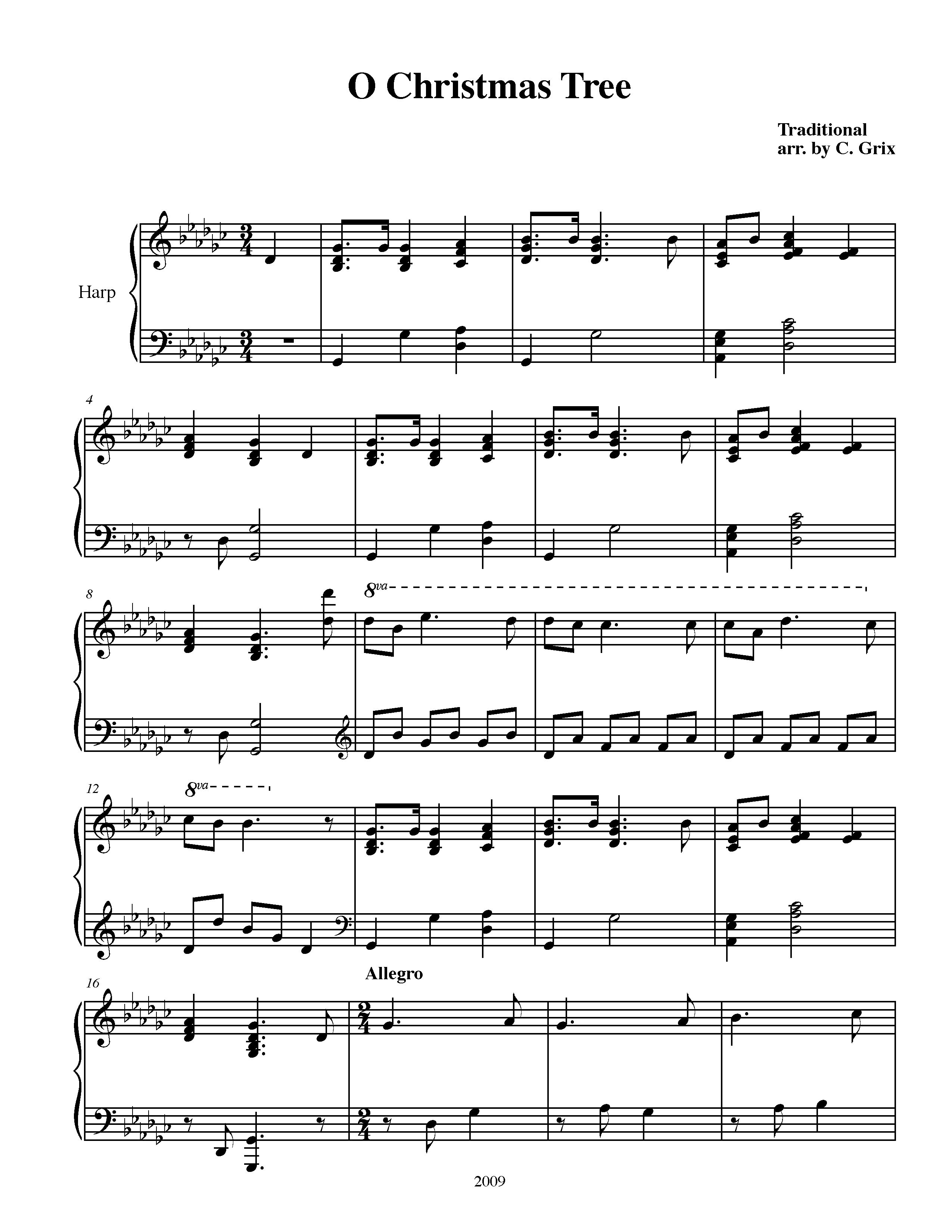 O Christmas Tree Sheet Music
